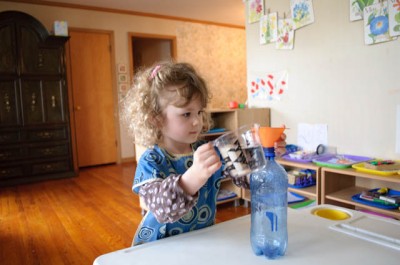 Using a Funnel « Shannon's Tot School