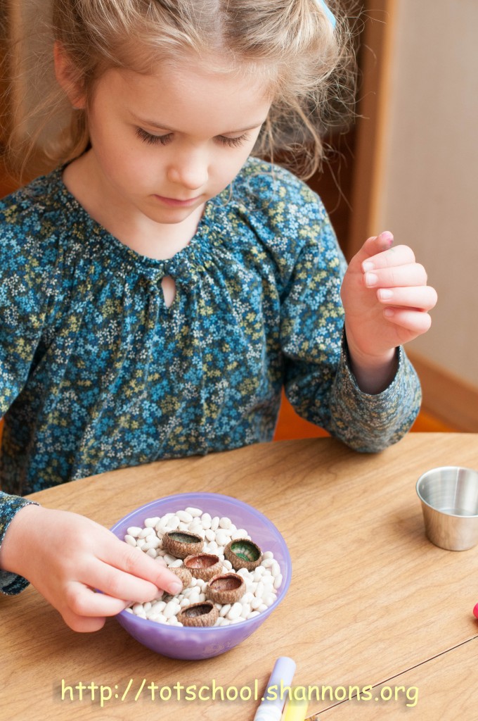 Acorn Cap Jewels « Shannon's Tot School